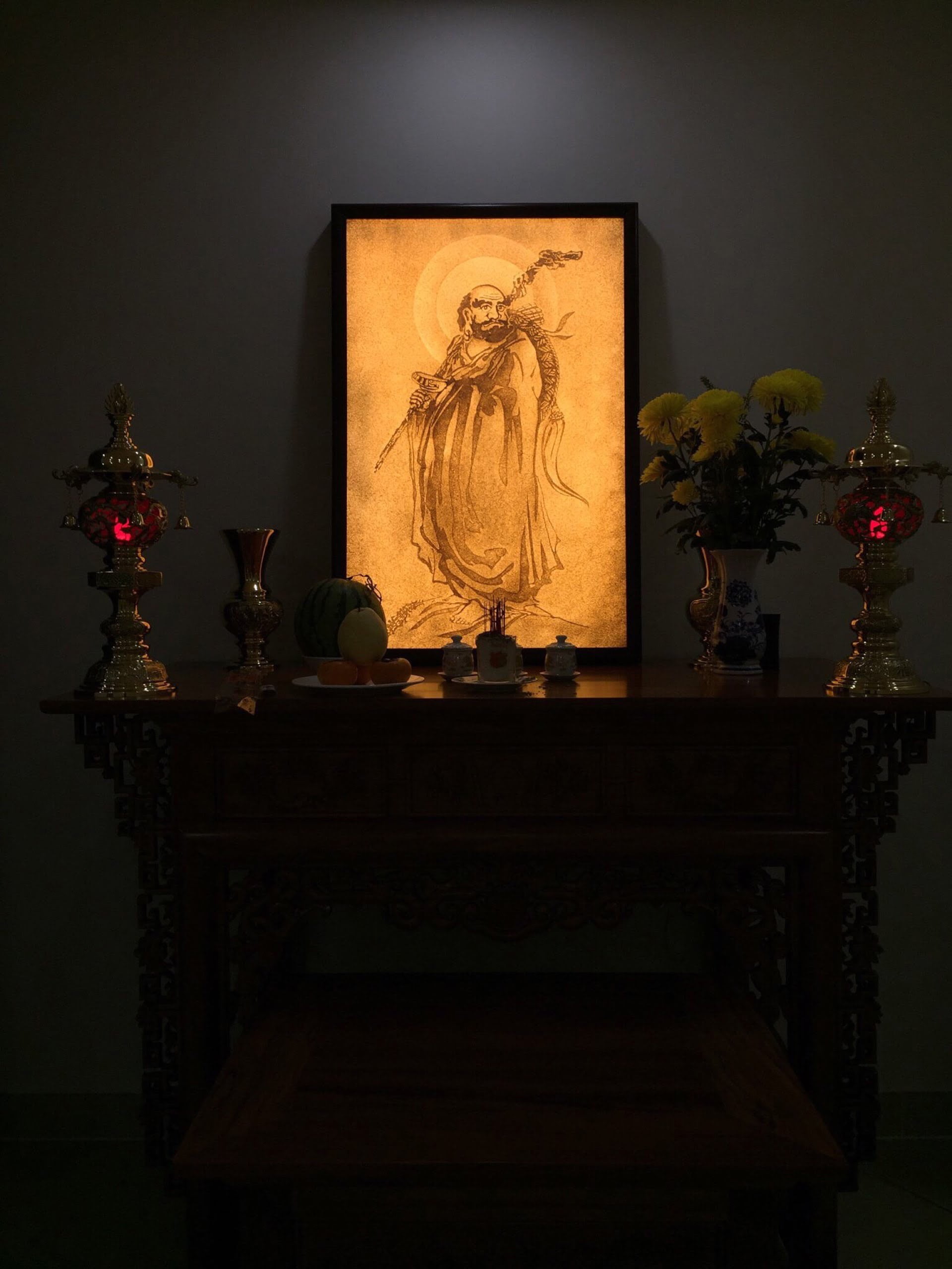 Tranh Phật - Bồ Đề Đạt Ma - TP-01 - Tranh Nghệ Thuật Trang Trí Không ...